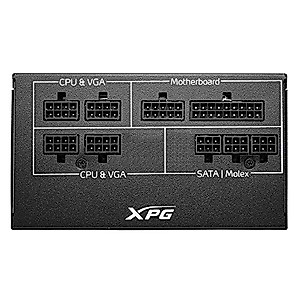 XPG Core Reactor Modular PSU: 80 Plus Gold - ATX - Fully Modular Power Supply - 10 Year Warranty - 650 Watt