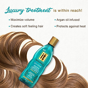 It Haircare 12-in-one Amazing Moroccan Argan Oil Leave-in Treatment, 10.2 Oz