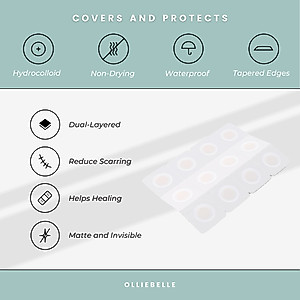 SMARTMED Cover Dot Acne Care (120 Dots) Skin Blemish Treatment with Hydrocolloid | Clear, Waterproof Patch | Oil and Pimple Absorbing | Made in USA