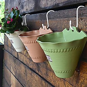 Large White Rubberized Coated S Hooks - 6 Pack Heavy Duty Closet Hooks for Hanging Tools Plants Lights Purses Handbags Coats Jeans Cups Pans and Pots