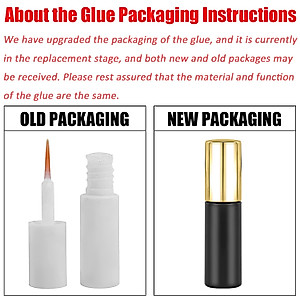 ZS 20Pcs Fake Eyebrow Rings Nose Lip Labret Studs, 4mm 5mm Replacement Ball Cone with Eyelash Glue, Non-Piercing Body Jewelry Fake Skin Piercing (4mm)