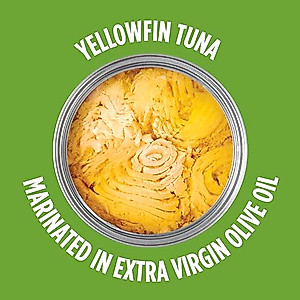 StarKist E.V.O.O. Solid Yellowfin/light Tuna in Extra Virgin Olive Oil - 4.5 oz Can (Pack of 12)(Packaging may vary)