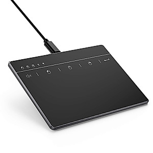 Seenda Touchpad Trackpad, External USB High Precision Trackpad with Multi-Touch Navigation Plug and Play for Windows 10 Windows 7 Desktop/Laptop/Notebook Computer