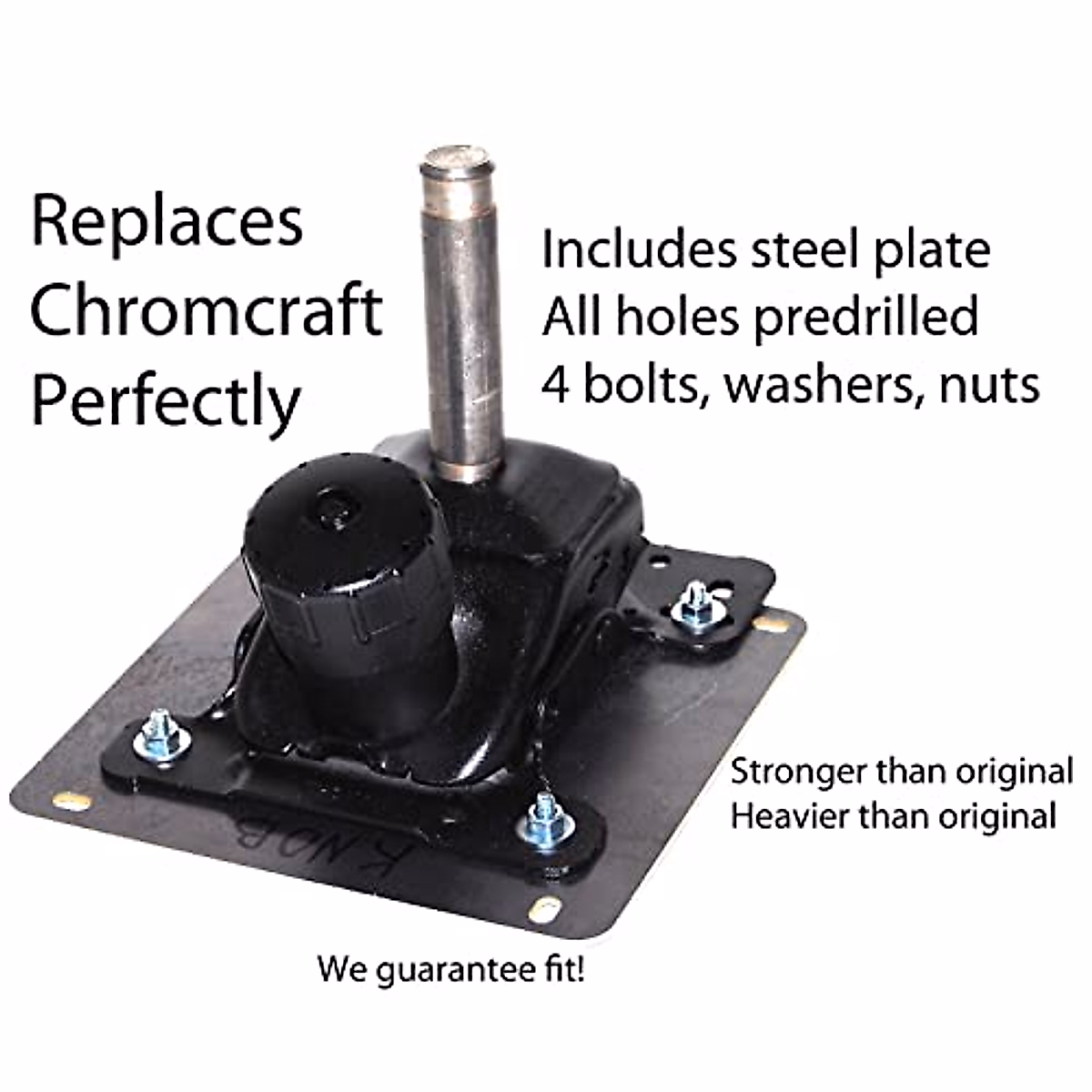 Chromcraft Kitchen Swivel and Tilt Mechanism, Includes Bushing Insert #4045-402