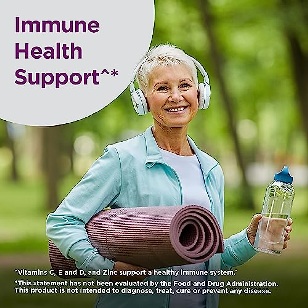 Centrum Silver Women's Multivitamin for Women 50 Plus, Multivitamin/Multimineral Supplement with Vitamin D3, B Vitamins, Non-GMO Ingredients, Supports Memory and Cognition in Older Adults - 100 Ct