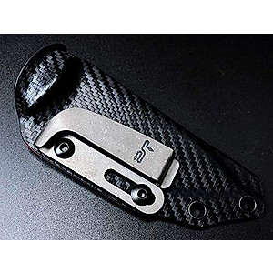 K-Sheath Clip- New Titanium Alloy Clip Fast Scabbard Clip for Kydex Sheath (Left-Clip Type)