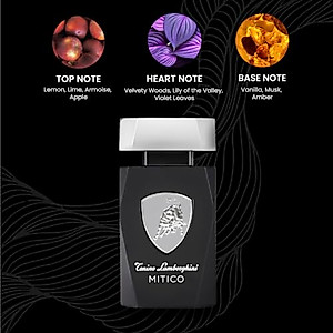 Torino Lamborghini Eau de Toilette Spray, Mitico, 4.2 Ounce