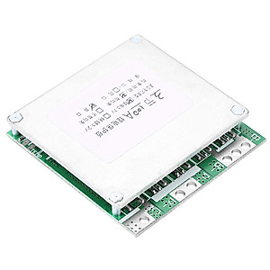 3S 12V 100A Lithium Battery Board, Charger BMS PCB Board with Balance Charging Current 10A for Household Industrial
