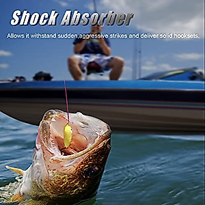 AKvto Premium Color Monofilament Fishing Line - Strong Abrasion Resistant Fishing Line, 30lb Catfish Line, Nylon Material Fish Wire - 300 Yards Tested for Freshwater and Saltwater Fishing