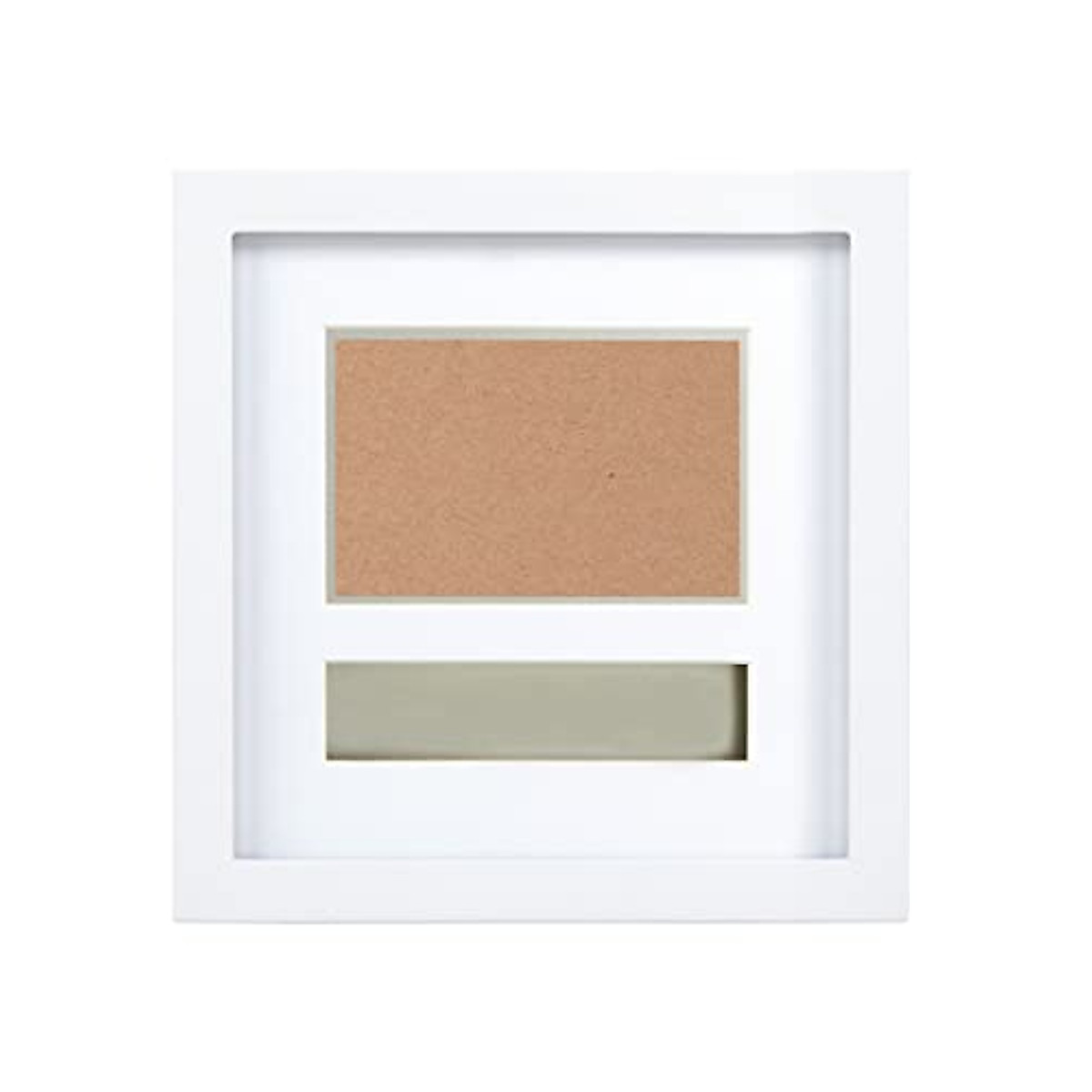 Pearhead Baby Hospital ID Bracelet Photo Frame, Newborn Baby Keepsake, Expecting Parents Gift, White