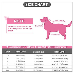EMUST Dog Recovery Suit, After Surgery Wear for Dogs Male Female, Pet E-Collars Alternative Bandages, Professional Dog Onesie for Surgery for Abdominal Wounds, Weaning&Skin Diseases,Pink Strip/XS