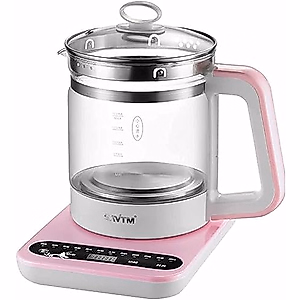 Electric Kettle 1.8L Large Capacity Glass Health Pot Multifunction Cooking Tea Soup Flower Teapot Automatic Electric Stew Bird's Nest Pot Electric Kettle