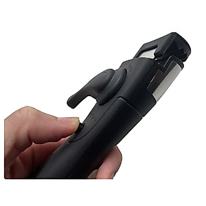 lzteck 2 Sets Removable Handle Black, Twins Pack Detachable Handle, Clip Handle, Universal Detachable Handle, Replacement Handle, Pot Woks Frying Pan Stockpot Handle,Anti-Scalding