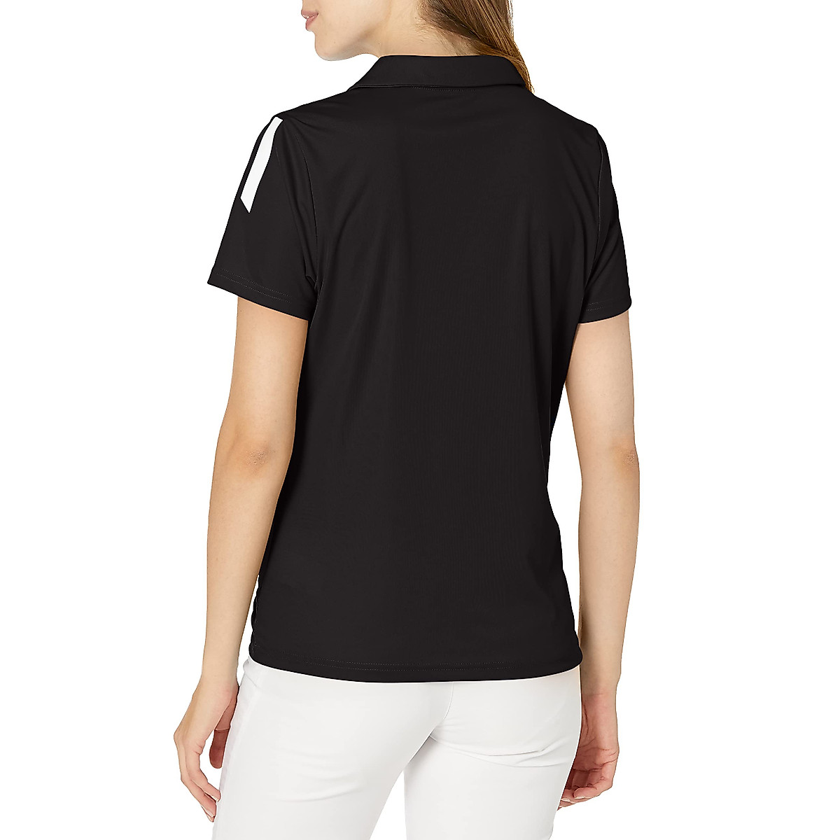 PUMA Women's teamLIGA Sideline Polo, Black White, X-Large