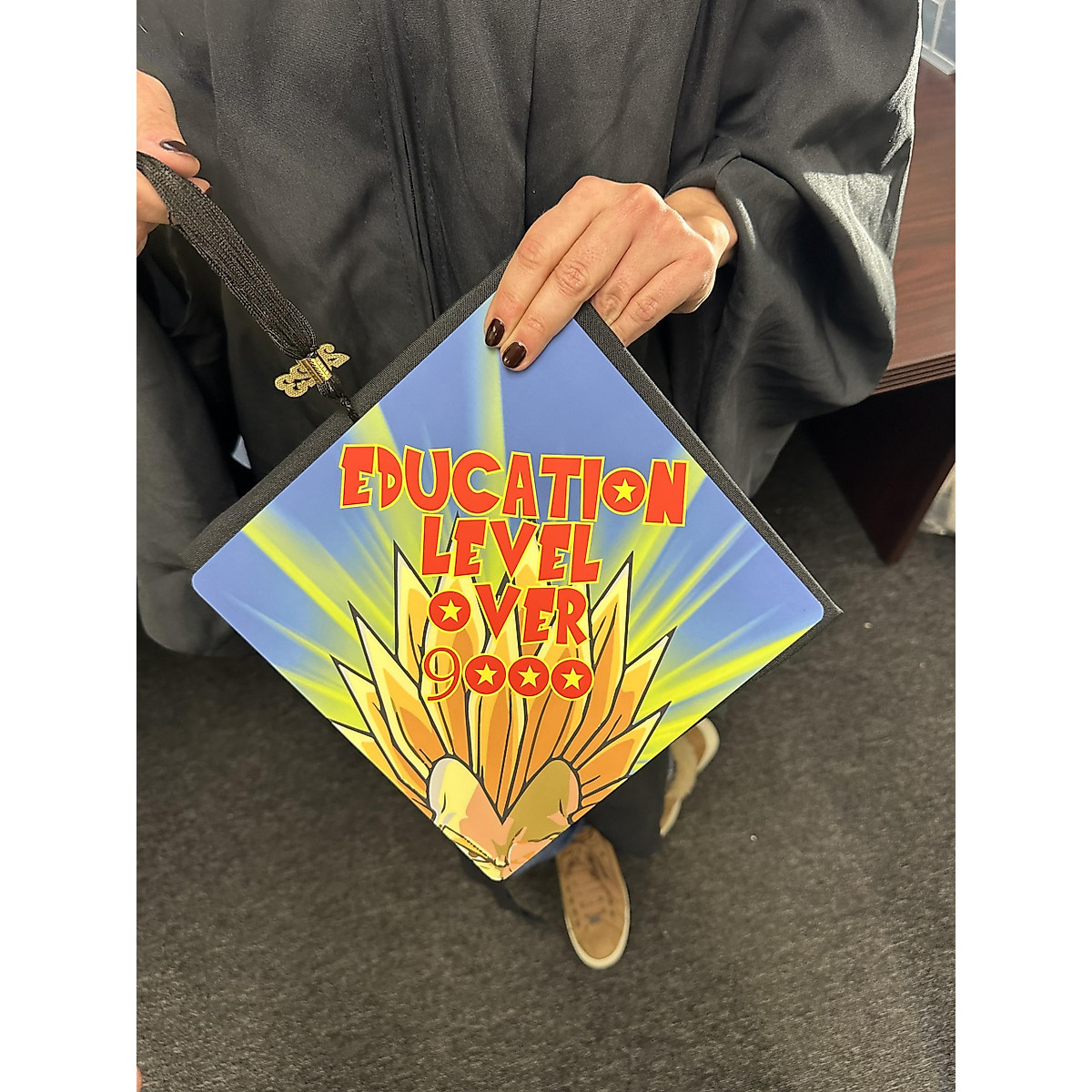 Tassel Toppers - Over 9000 Grad Cap Topper, Grad Cap Decorations and Graduation Accessories