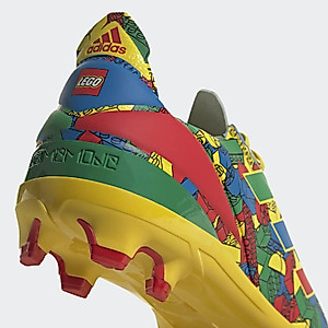 adidas Gamemode Firm Ground Cleats Kids', Yellow, Size 5