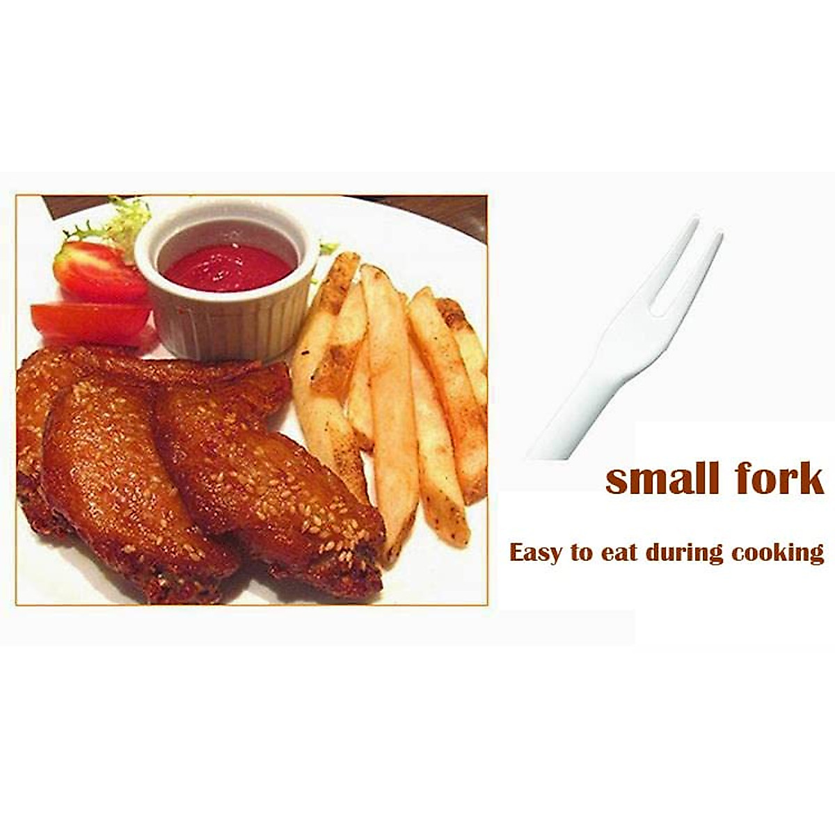 Silicone Cooking Chopsticks with Measuring spoon and fork,Safe Frying,Hot Pot,Seasoning spoon,Measuring spoon,Dessert fork,Fruit fork,Toothpick fork. (Green (tail spoon + fork))