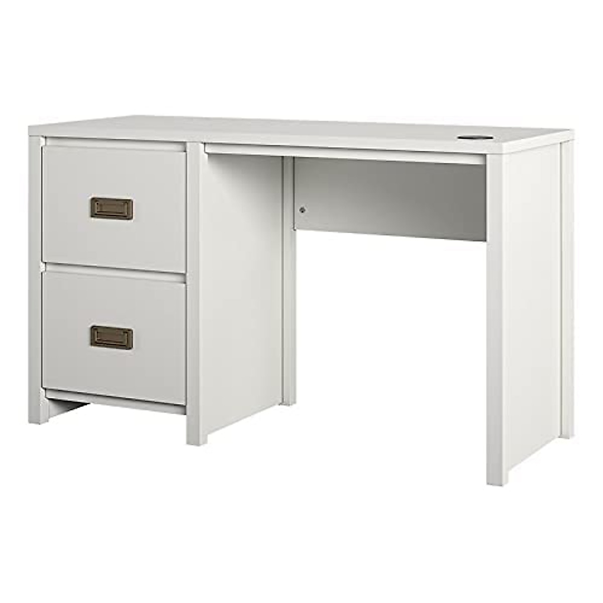 Little Seeds Monarch Hill Haven White Single Pedestal Kids’ Desk