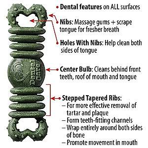 Loving Pets Orabone Dental Treat for Dogs, Small, 23 pieces per pack, 14 oz