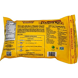 Golden Star Jasmine Rice, 80 oz