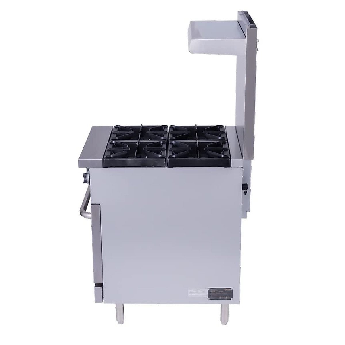 Kratos 29Y-043-LP 24" Gas Range, 4 Burners, 150,000 BTU Output, Liquid Propane Gas