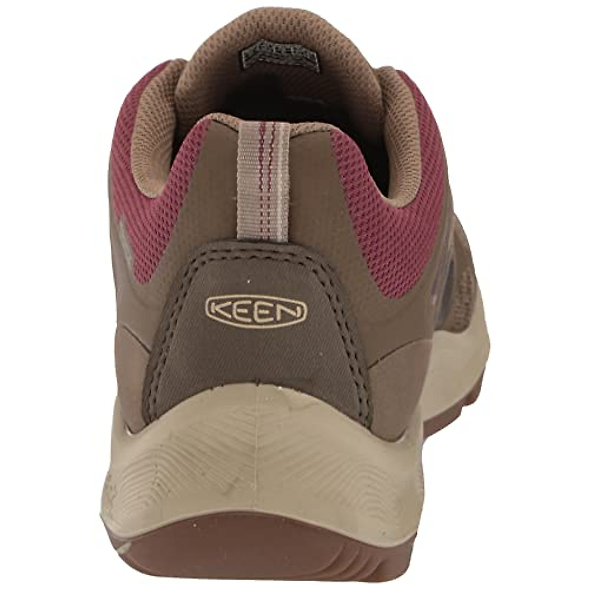 KEEN Women's Terradora Flex Low Height Waterproof Hiking Shoes, Canteen/Windsor Wine, 8