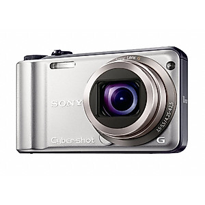 Sony Cyber-shot DSC-H55 14.1MP Digital Camera with 10x Wide Angle Optical Zoom with SteadyShot Image Stabilization and 3.0 inch LCD (Silver)
