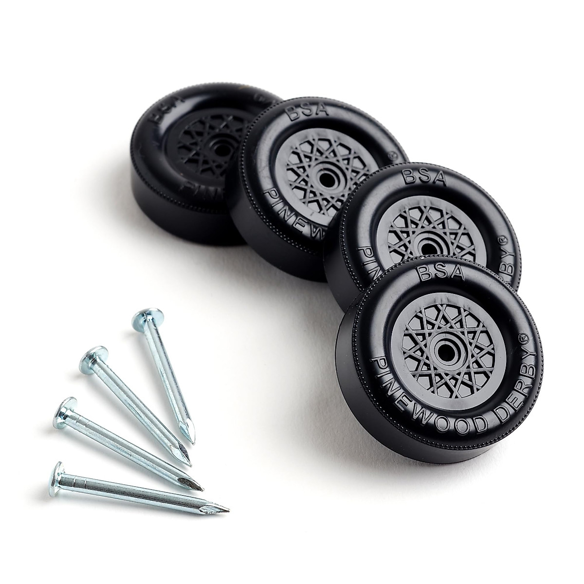 Pintwood Pro Basic Derby Car Kit with Official Wheels, Official axles and pre-Cut pre-drilled Wedge Block