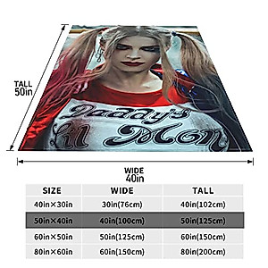 Anime Throw Blanket Cartoon Flannel Decor Blankets for Sofa All Season Super Cozy Plush Blanket All Season Gift for Bedroom Living Room Sofa Car 50''X40''