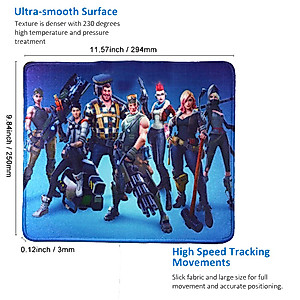 Computer Mouse Pad Gaming Design Fort_Night 12x10 Inches Table Mat for boy Boys Gaming Gift Gamer