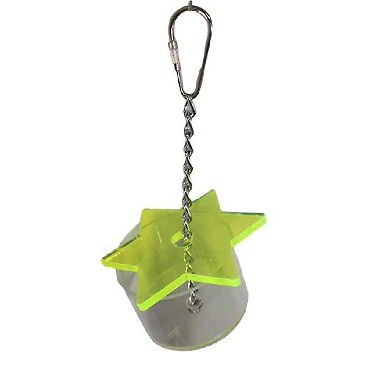 Star Forage Cup - Durable Treat Foraging Cage Accessory Toy - for Sugar Gliders, Squirrels, Chinchillas, Prairie Dogs, Degus, Opossums, Marmosets, Monkeys, Parrots, Birds, Rats, Hamsters, & Gerbils
