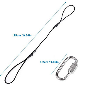 4 Packs Camera Tether Safety Strap, SourceTon Camera Strap for DSLR Camera and Mirrorless Professional Cameras