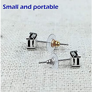 Earring Backs,Back Earrings Fishhook Earring Backs for Droopy Ears Earring Backs Replacements Bullet Clutch Back Earrings Replacement Earring Backs for Heavy Earring (Silver and Gold)