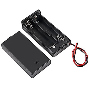 ACEIRMC AA Battery Holder with Switch and Cover: Single AA Battery Holder with Cover, 2 AA Battery Holder with Switch, 3 AA Battery Holder, 4 AA Battery Holder with Leads and Wires