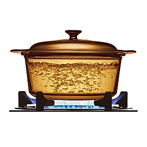 Visions 5L Round Dutch Oven With Glass Lid/Cover