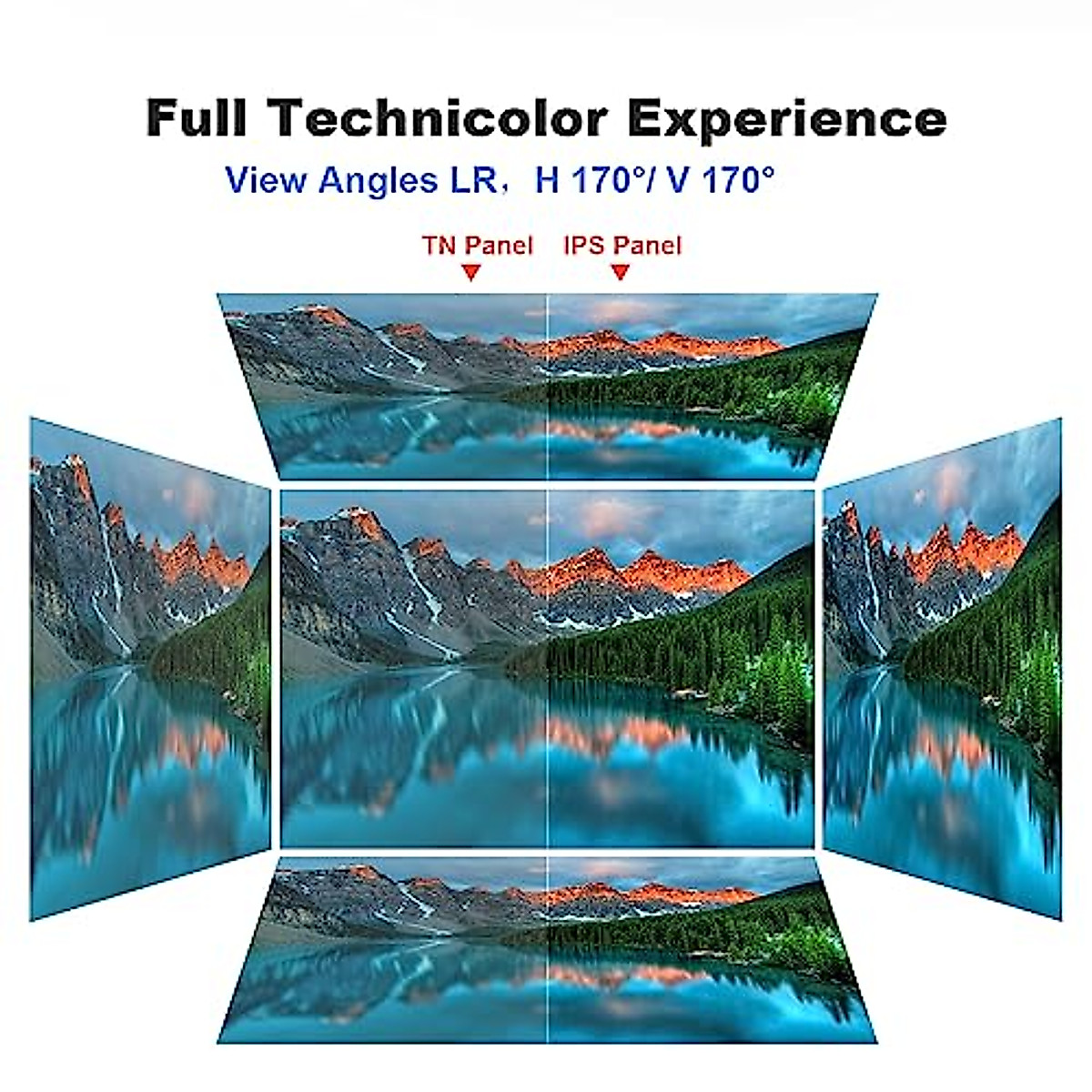 ADBEN 15.6inch FHD 1080P Laptop Monitor IPS Screen Portable Gaming External Monitor Plug&Play with PU Leather Cover Compatible with Laptop PC Phone Mac Xbox PS5/PS4 Switch