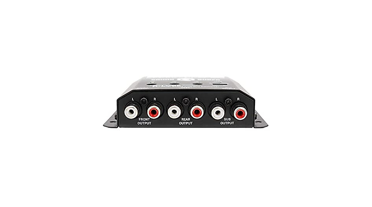 SoundQubed Active 5-Channel Car Audio Line Out Convertor - High to Low ...