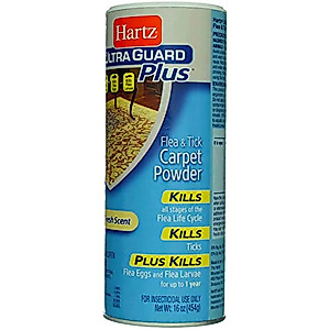 Hartz UltraGuard Plus Flea & Tick Carpet Powder - 16oz