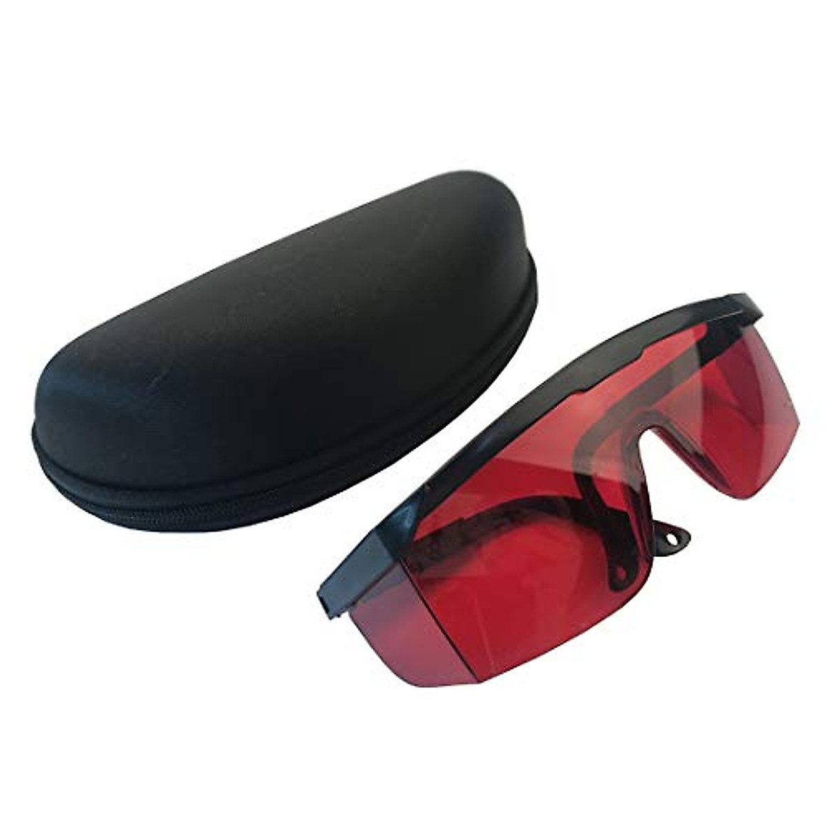 Laser Light Safety Glasses Eye Protection Goggles Laser Protection Glasses Goggles OD 4+ Red Color For Typical 200~540nm Blue Violet Green Laser Engraving Cutting Machine