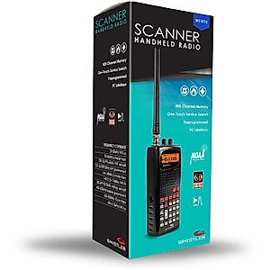 Whistler WS1010 Analog Handheld Scanner (Black) 10.00in. x 4.30in. x 3.20in.