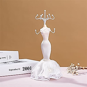 LDCHNH European-style Jewelry Storage Jewelry Rack Princess Earrings Display Rack Home Decoration