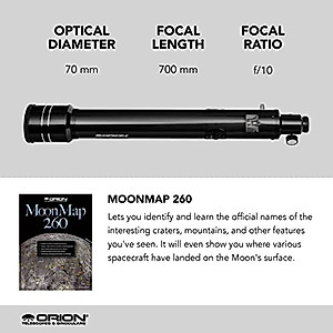 Orion Observer II 70mm Altazimuth Refractor Telescope Kit