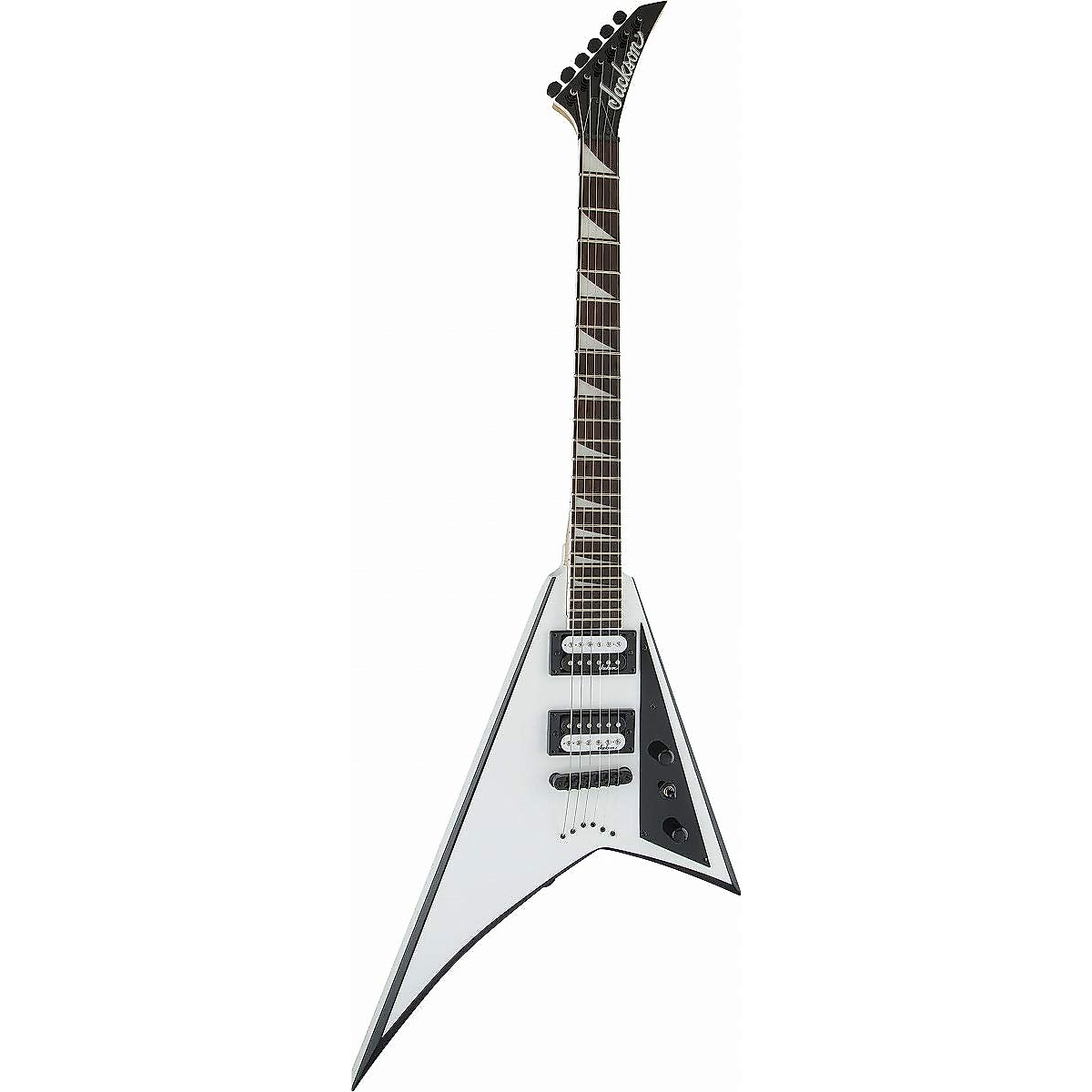 Jackson JS Series Rhoads JS32T - White with Black Bevels