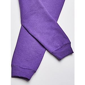 Hanes Girls Comfortsoft Ecosmart Jogger Sweatpants, Purple Thora, X-Small US