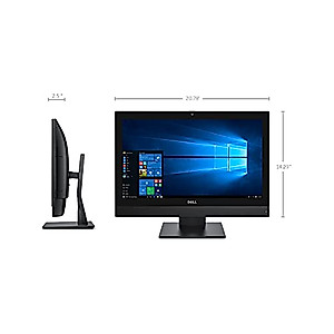 Dell optiplex 3240 All in One, Intel i5-6500, 16GB Ram, 256GB SSD Drive,USB WiFi, 21.5 Screen, Windows 10 pro (Renewed)