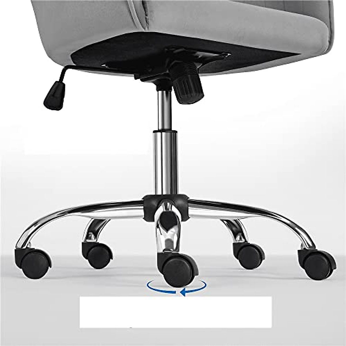 KXDTZ Ergonomic Office Chair Desk Office Chair for Home Office, Light Gray Conference Chairs (Color : E, Size : As Shown)