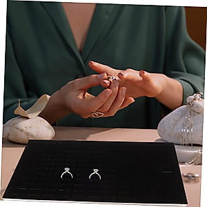 CHILDWEET ring tray core foam ring tray jewelry tray inserts ornament tray foam ring pad ring inserts for loose rings ring displays for selling accessory tray necklace earring holder sponge