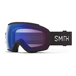 Smith Optics Sequence OTG Low Bridge Fit Unisex Snow Goggle - Black, ChromaPop Photochromic Rose Flash