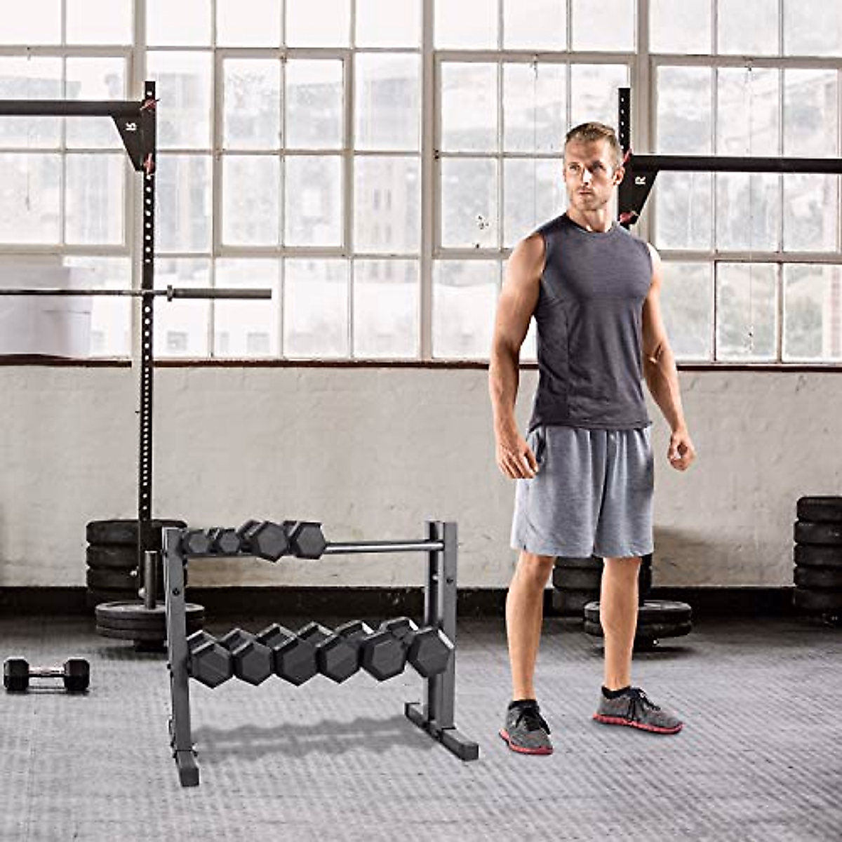 CAP Barbell 24" Utility Rack for Dumbbells, Medicine Balls and Kettlebells