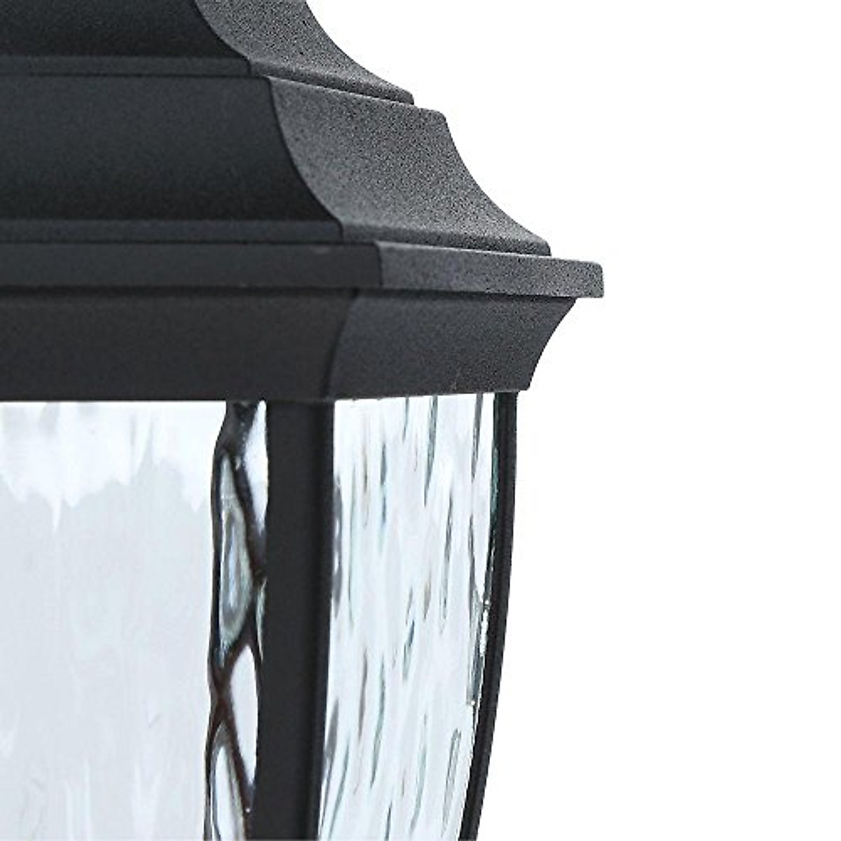 Hampton Bay Outdoor Wall Lanterns with Integrated LED Bulbs 2-Pack